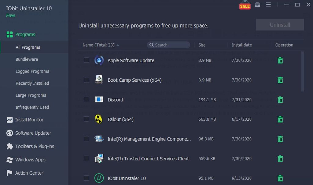 IObit Uninstaller review | TechRadar