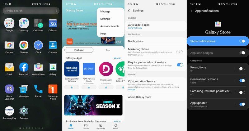 How to turn off Galaxy Store ads and notifications on Samsung phones ...