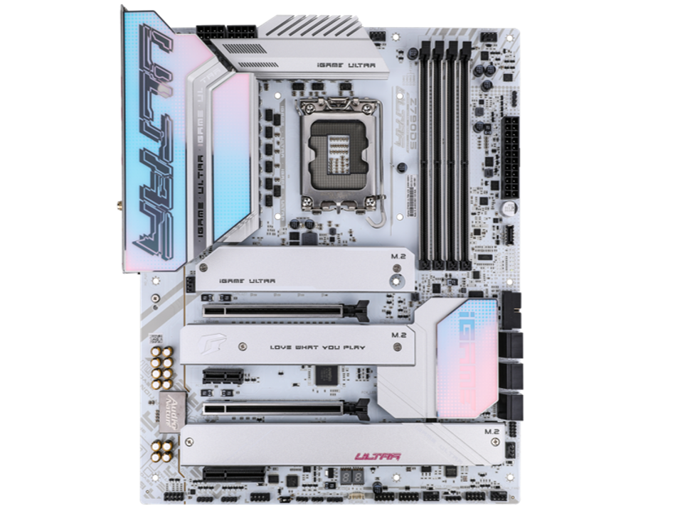 Colorful just rolled out a Z790 motherboard with an iridescent pattern ...