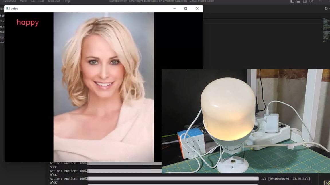 Raspberry Pi Mood Light Changes Color by Detecting Your Emotions | Tom ...