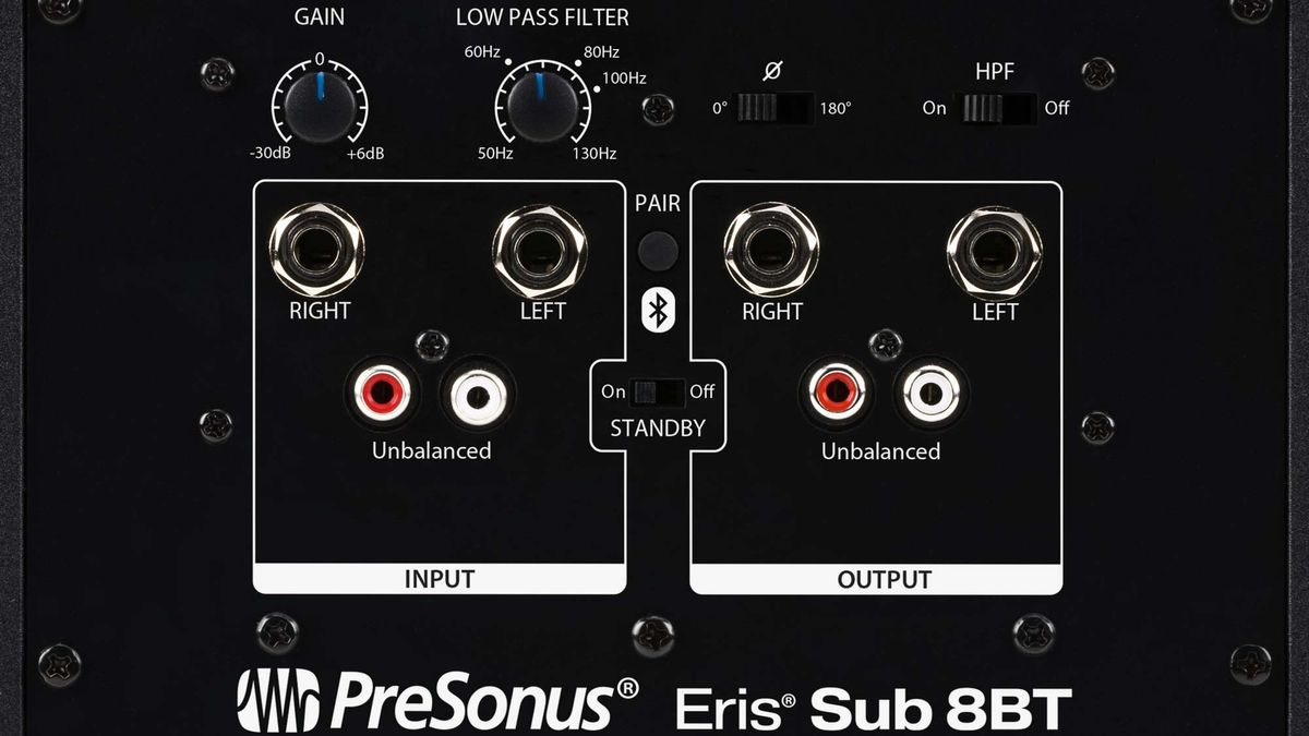 Presonus Eris Sub 8bt Review Big Bass Small Price Toms Guide