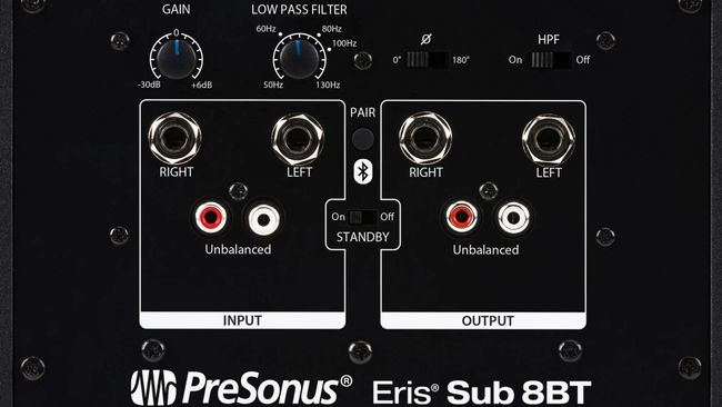 Presonus Eris Sub 8bt Review Big Bass Small Price Toms Guide