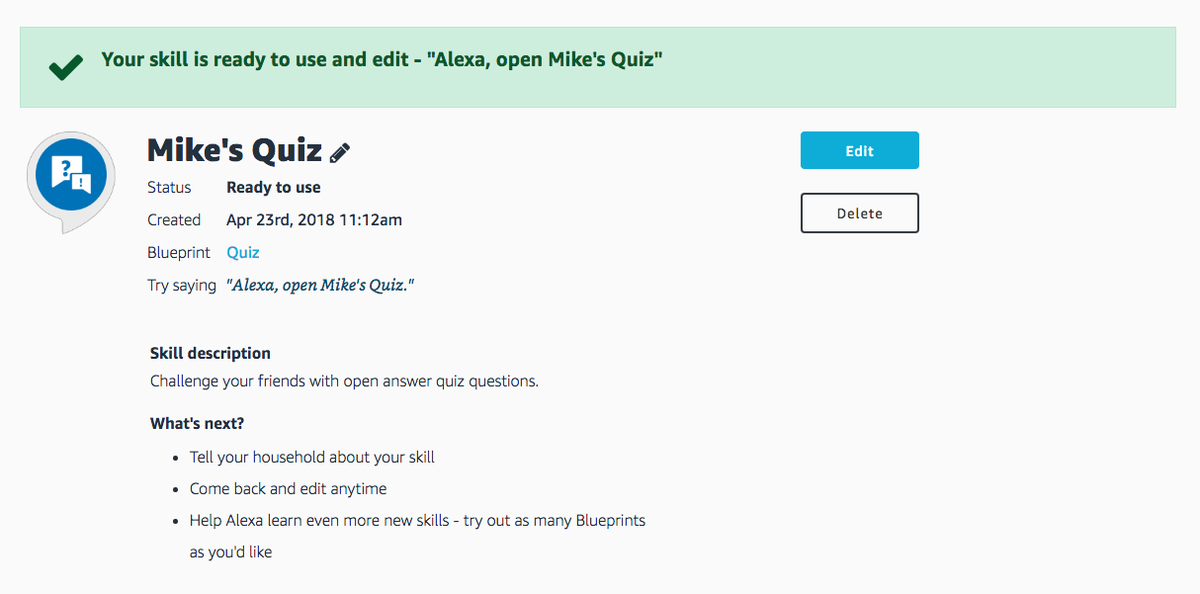How to Create Your Own Alexa Skill | Tom's Guide