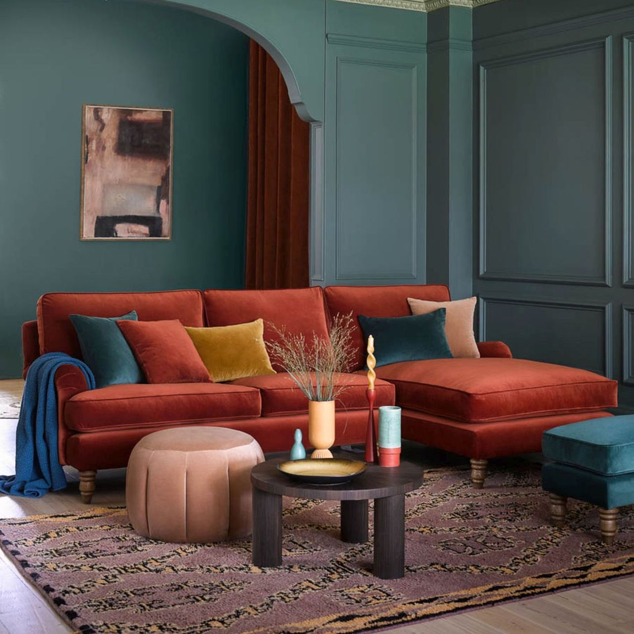 How to make a sofa look expensive like an interior stylist | Ideal Home