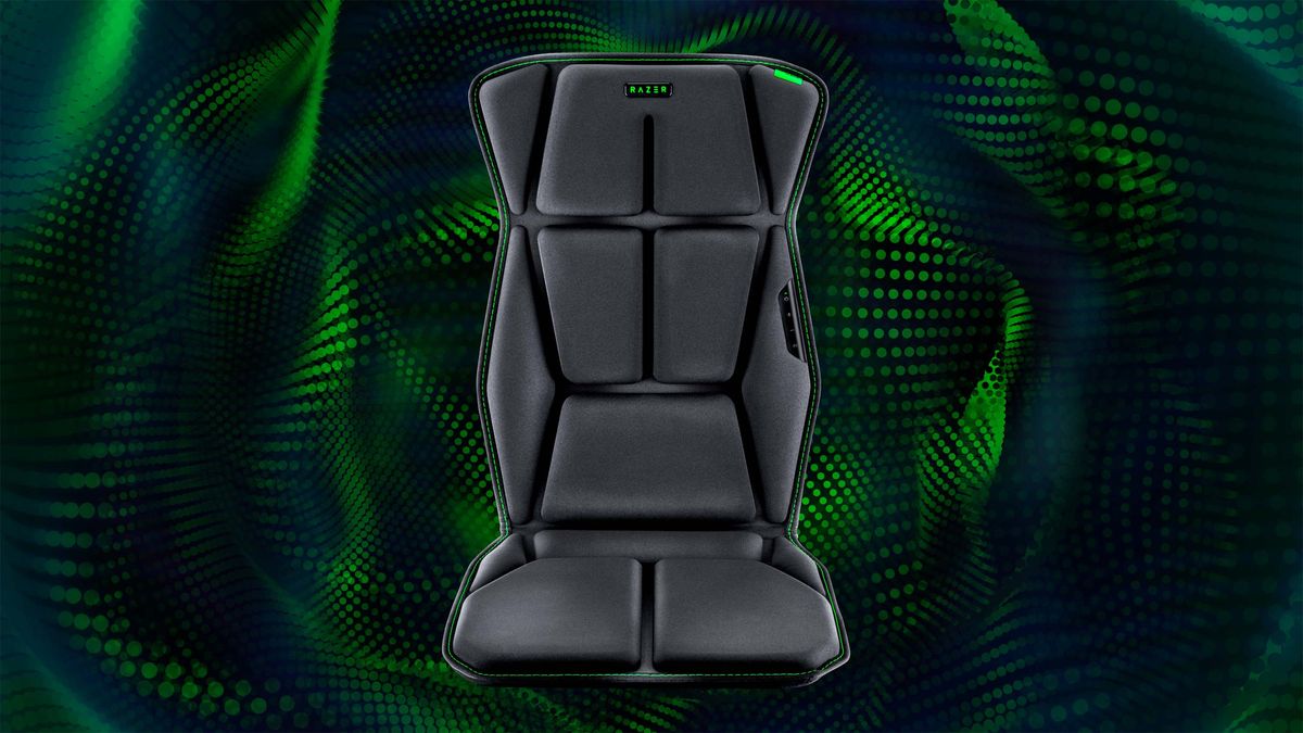Razer makes its HD haptic gaming cushion concept a reality | Windows ...