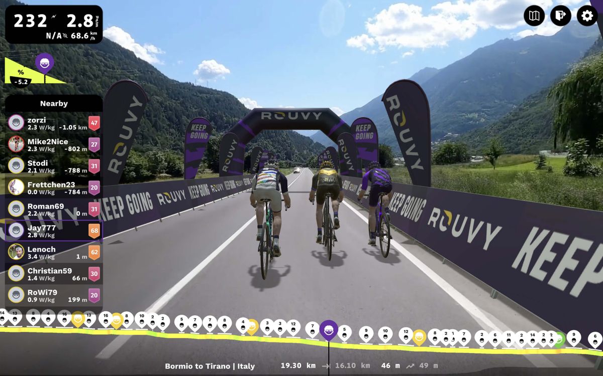 Rouvy lets you pause your subscription with a new flexible format ...