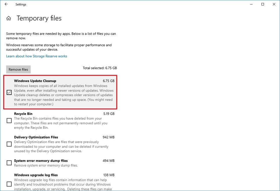 How to reclaim space by reducing size of WinSxS folder on Windows 10 ...