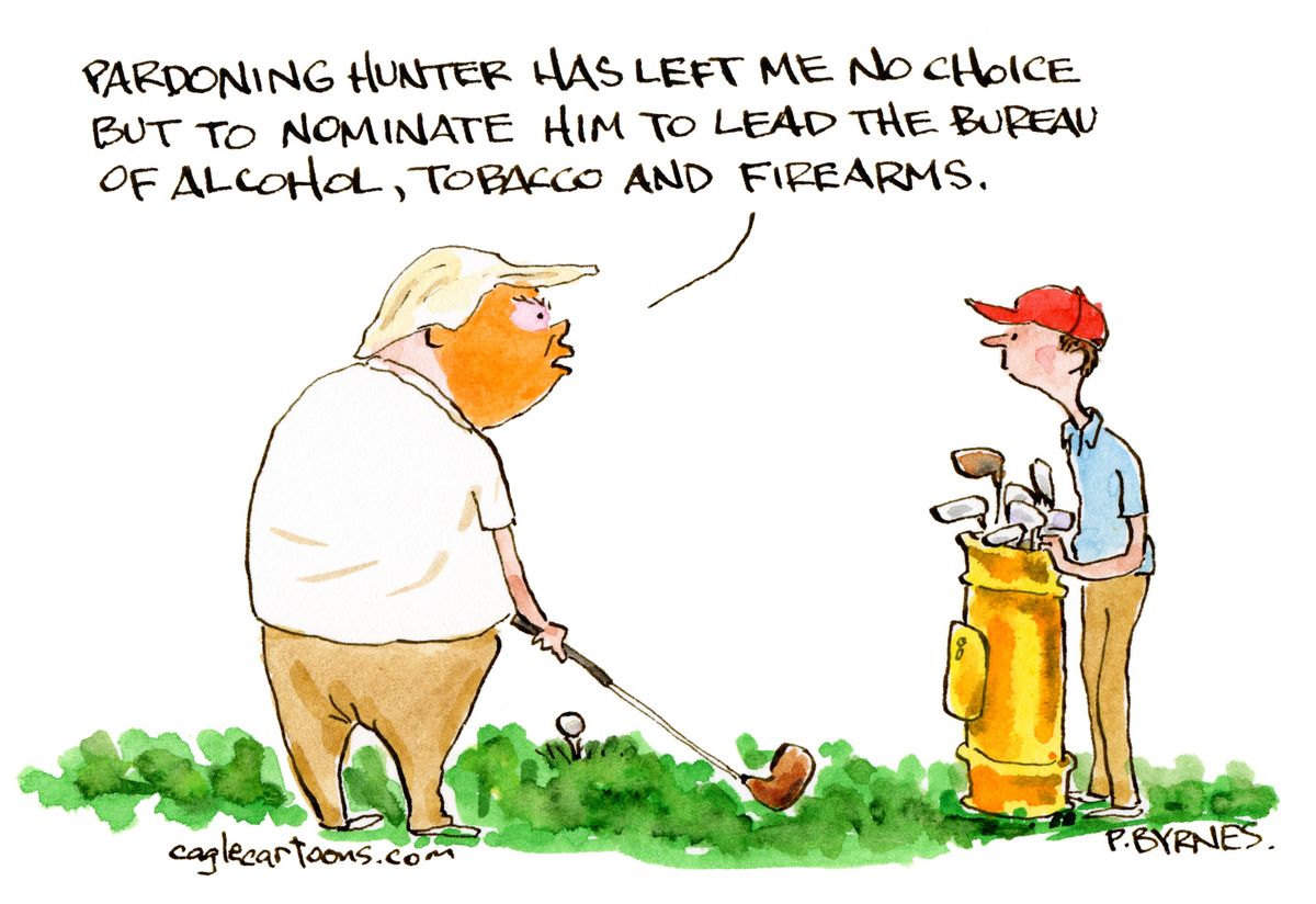 5 inexcusably funny cartoons about Hunter Biden’s pardon | The Week
