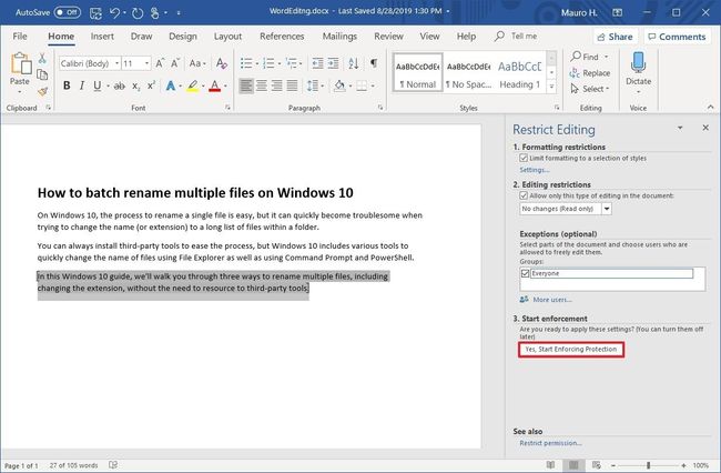How to restrict document editing in Microsoft Office | Windows Central