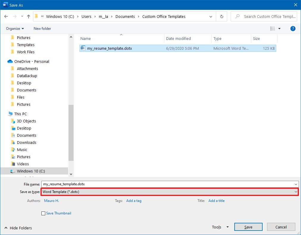 How to create custom Microsoft Word templates in Office | Windows Central