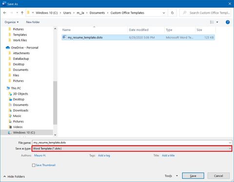 How to create custom Microsoft Word templates in Office | Windows Central
