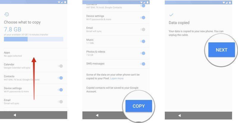 How to set up a Google Pixel from an old iPhone or Android | Android ...
