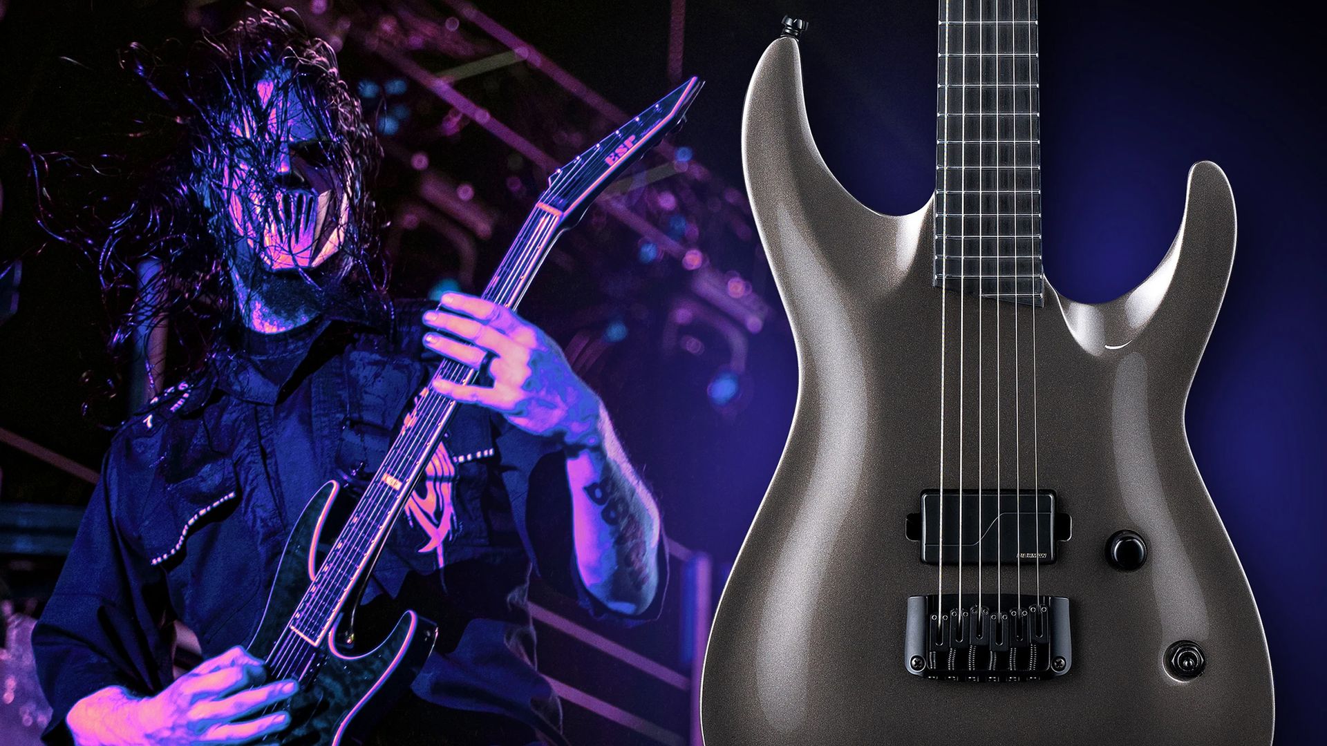 Mick Thomson's ESP LTD MT-I signature guitar has arrived | Guitar World