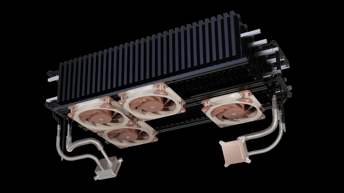 Streacom's new $1,300 ultra high-end passively cooled PC case cools up ...