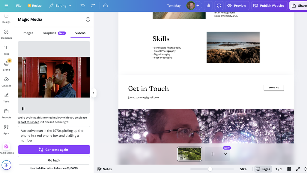 Canva Websites review: build a website, using the same platform you use ...