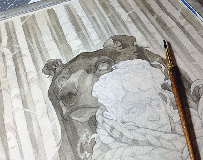 Add digital colours to pencil drawings | Creative Bloq