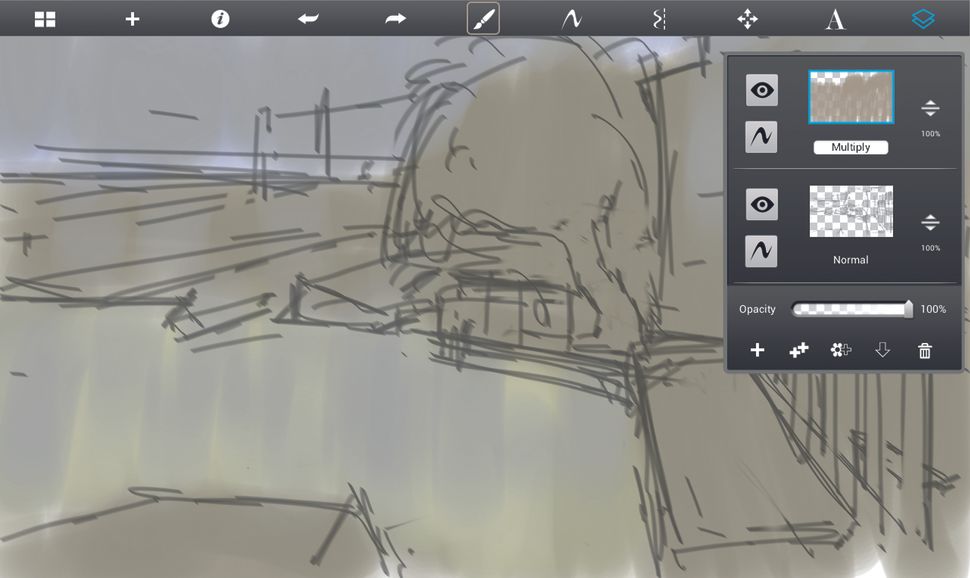 Learn how to paint a cityscape on a tablet with Kan Muftic | Creative Bloq