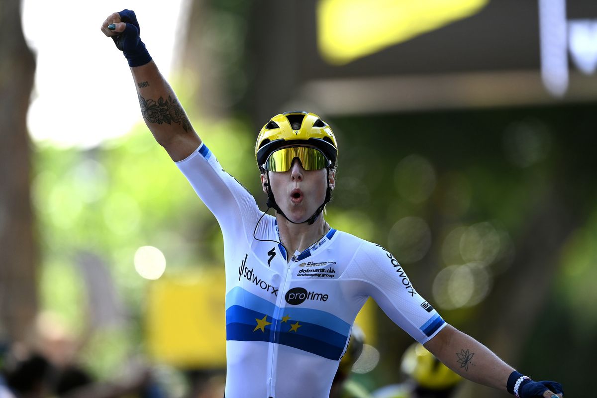 Lorena Wiebes takes SD Worx’s second stage win at Tour de France Femmes on stage 3 | Cycling Weekly