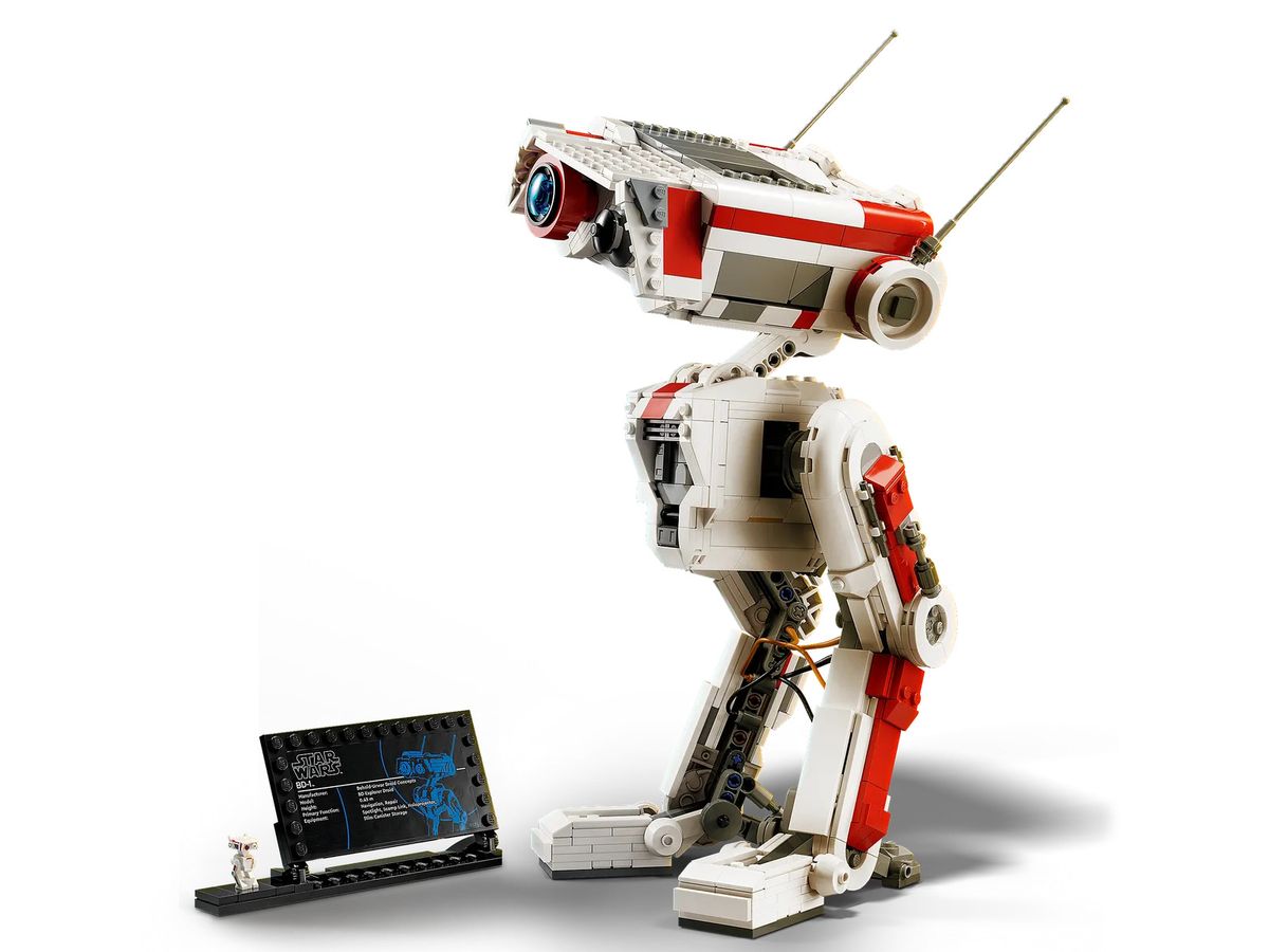 They're doing a Lego kit of Star Wars Jedi: Fallen Order droid BD-1 ...