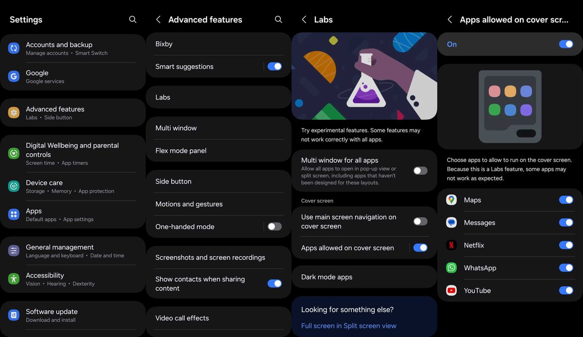 How to set up and use apps on the Samsung Galaxy Z Flip 6 cover screen | Android Central