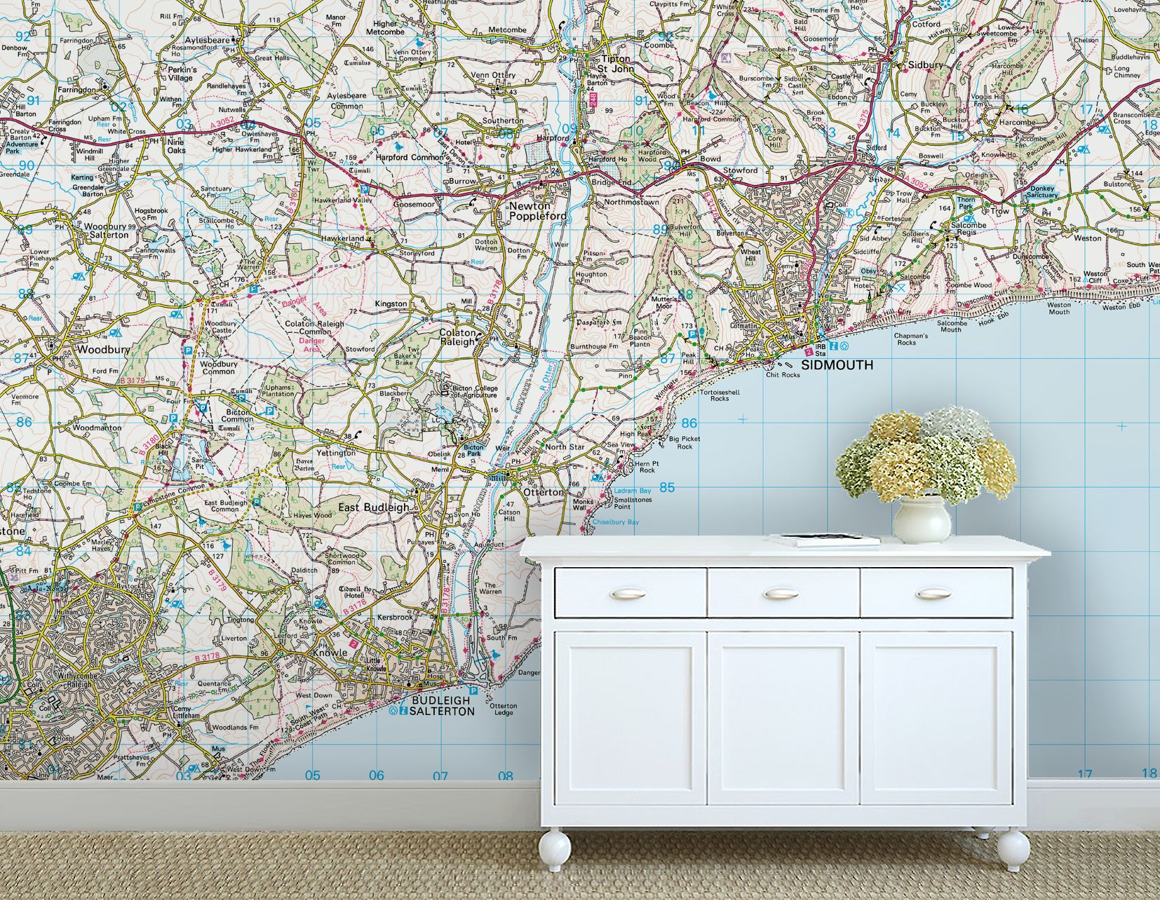 Trending: The Best World Map Murals and Map Wallpapers