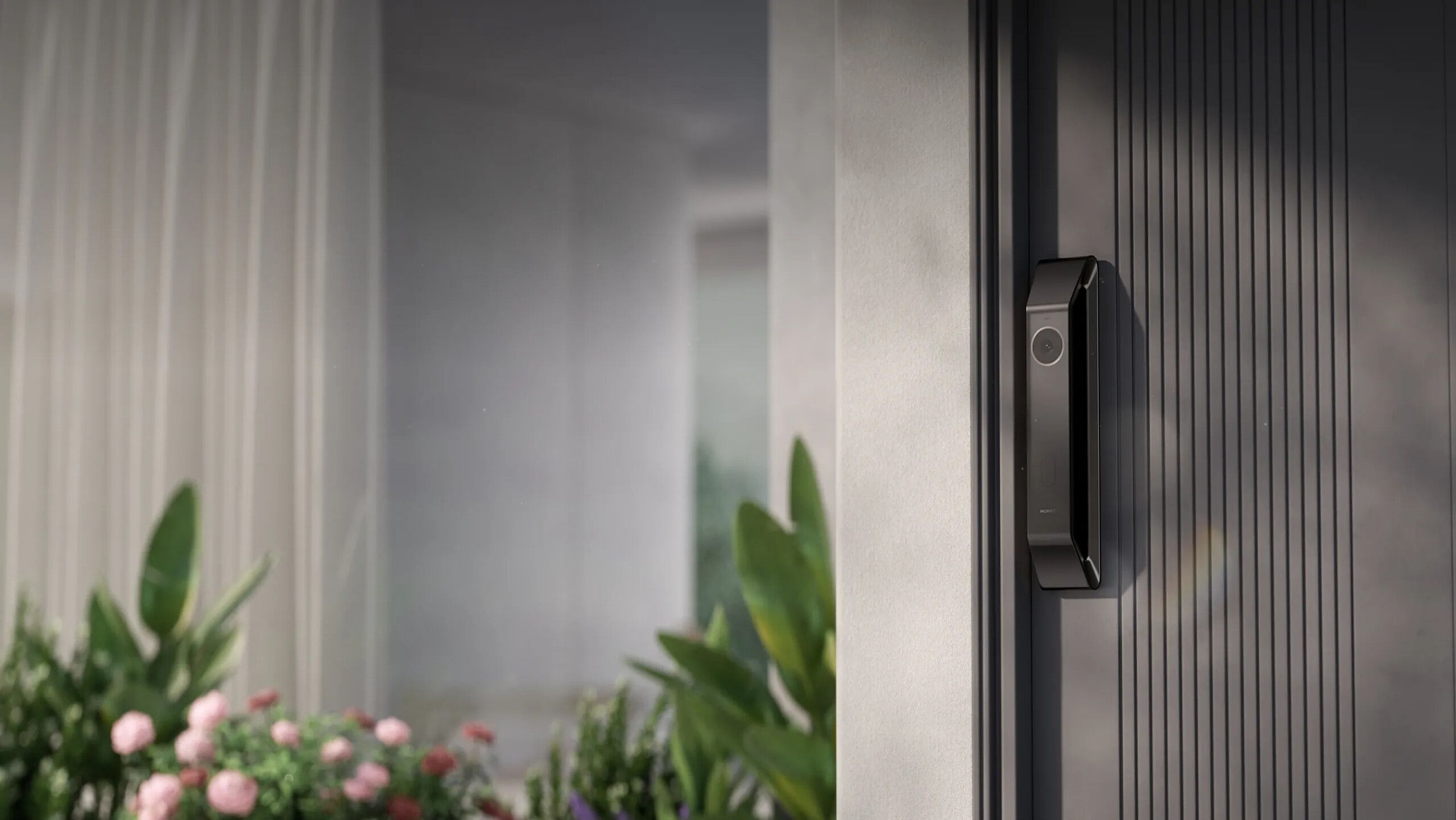 Huawei unveils smart lock with built-in security camera and 5 unlocking ...