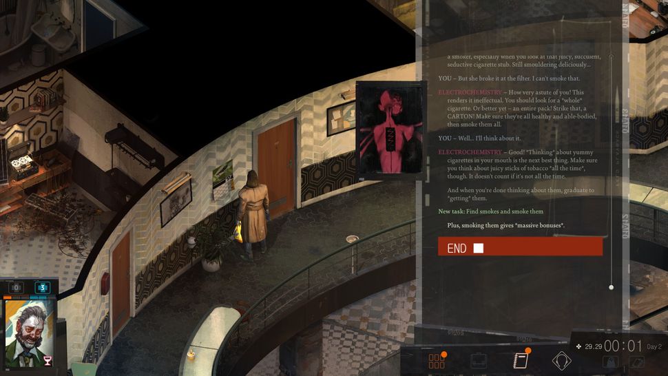 Disco Elysium puts a full party of NPC companions in your head | PC Gamer