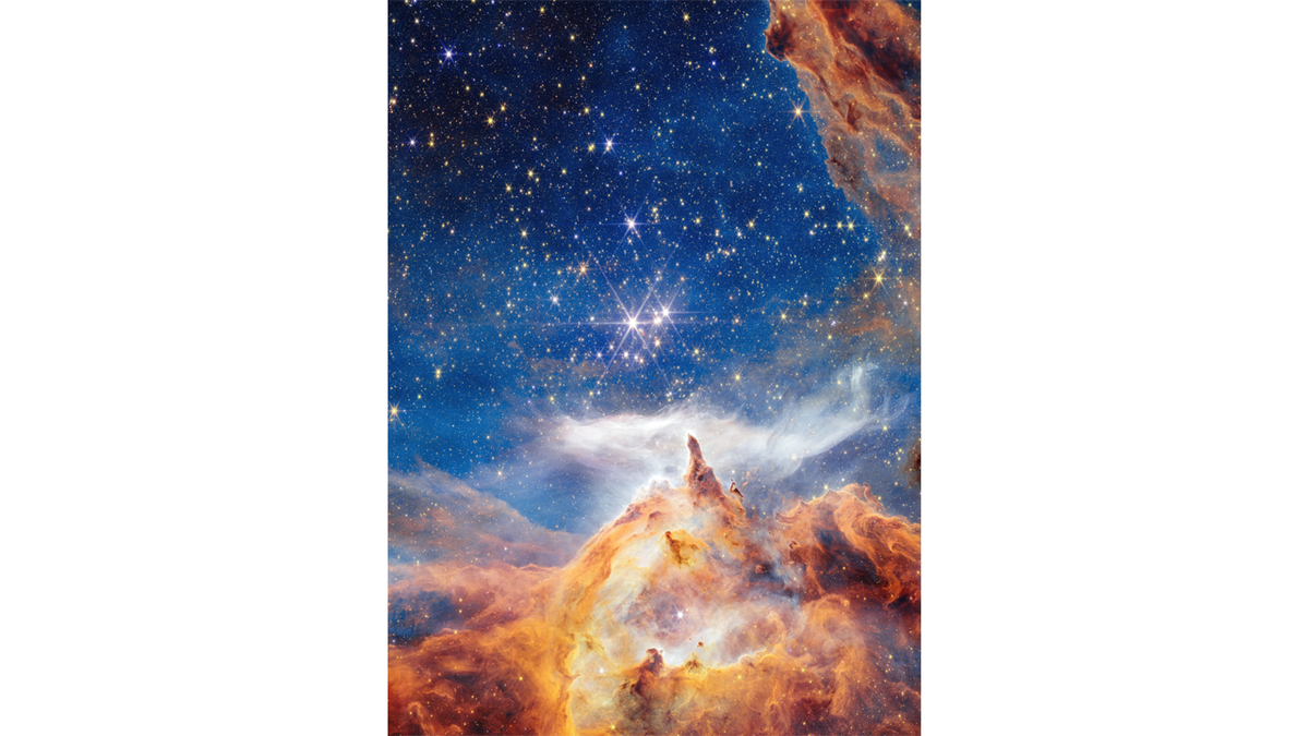 Triple star system burns bright in new image from the James Webb Space ...