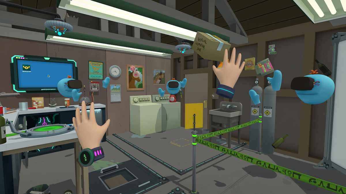 Get Your Science Hat On, Morty! 'Rick And Morty: Virtual Rick-ality ...