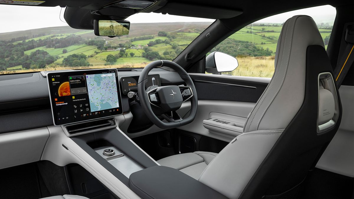 I drove the new screen-obsessed Polestar 4 – and its lack of a rear ...