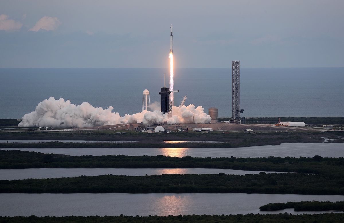 Relive SpaceX launch of Ax-2 astronaut mission with stunning photos | Space