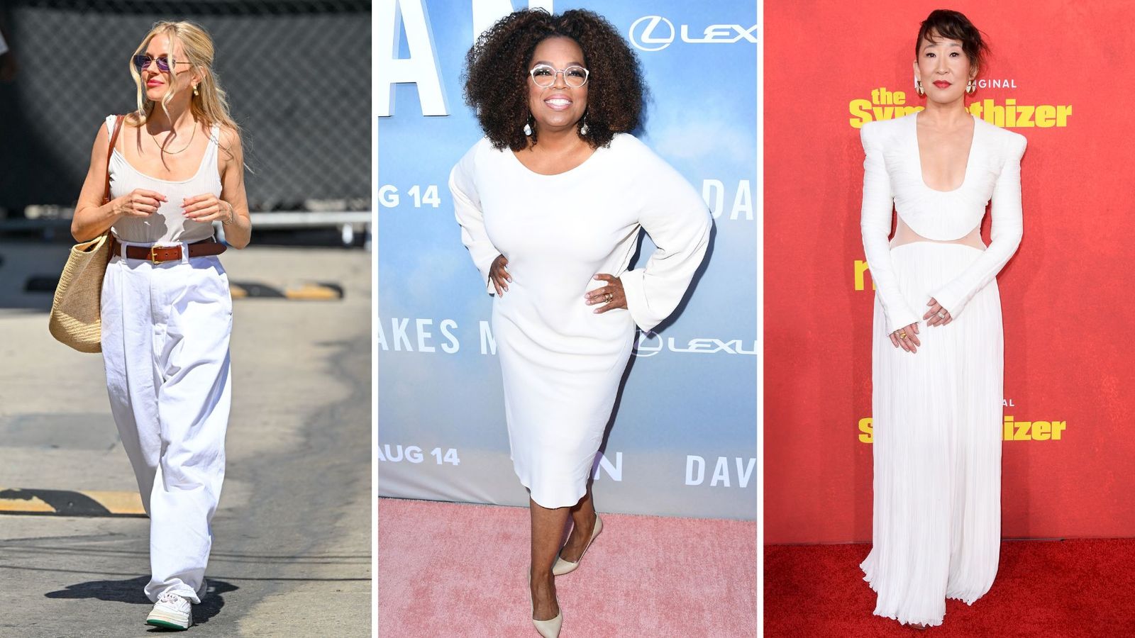 Stylish and chic: Celebrities working white | Woman & Home