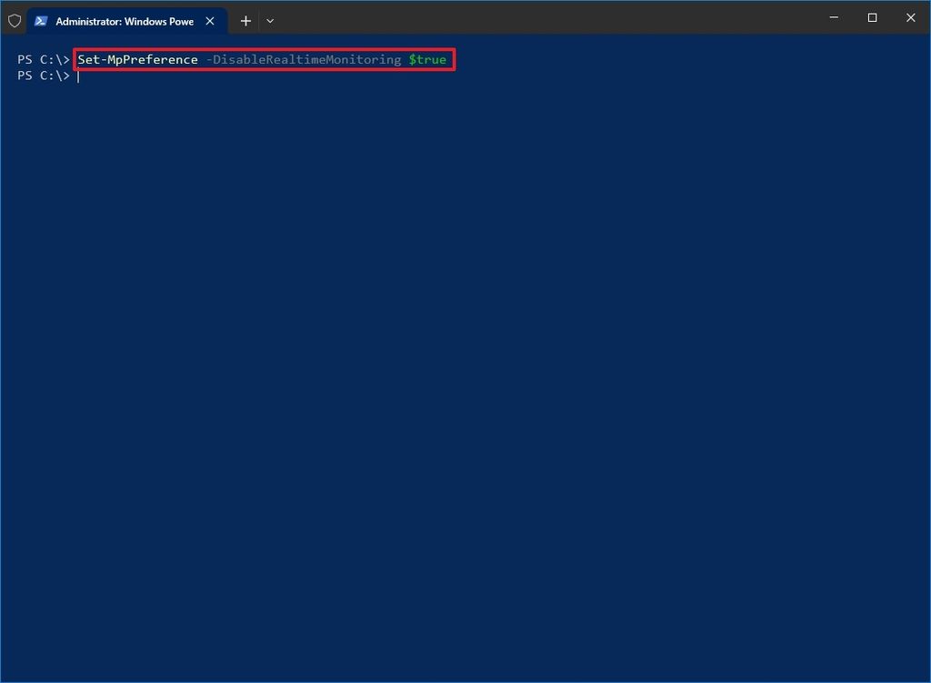 How to manage Microsoft Defender Antivirus with PowerShell on Windows ...