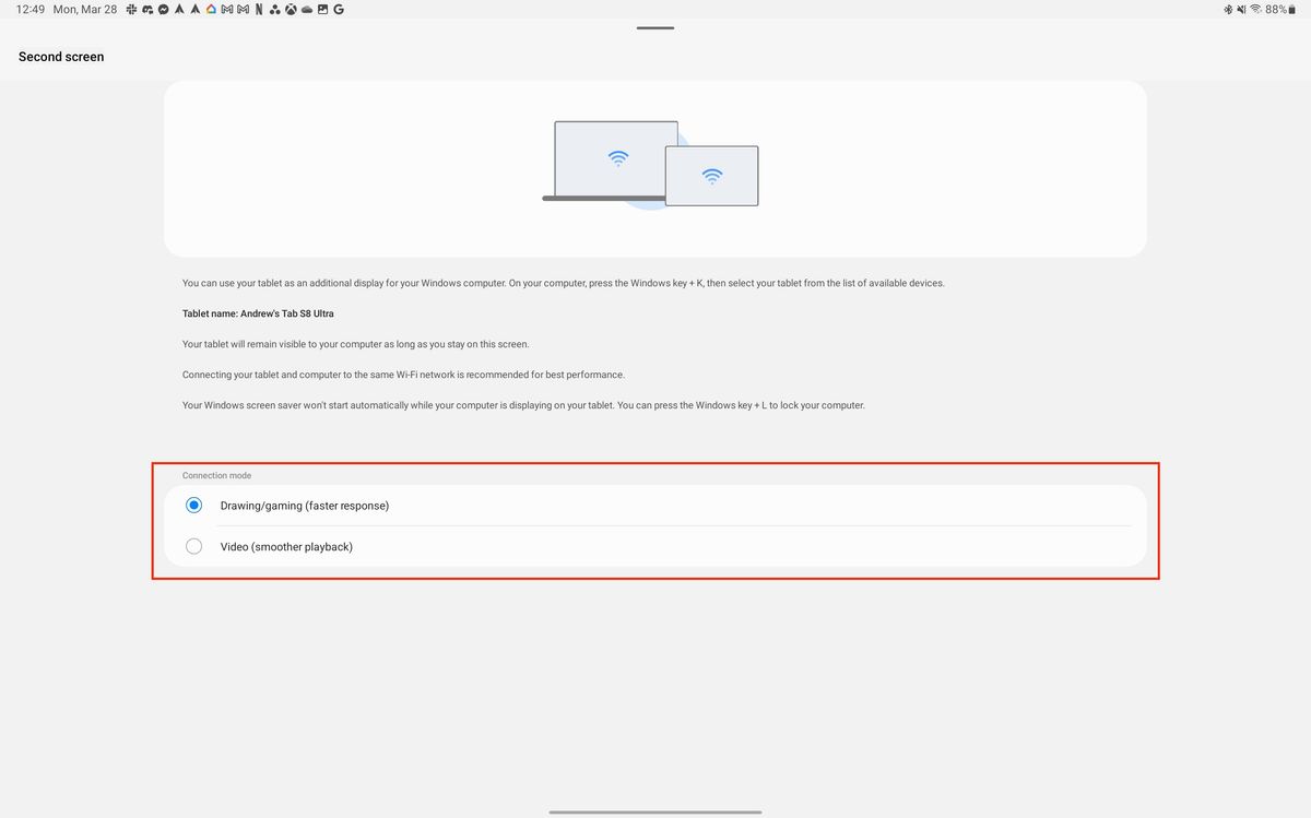How to use your Samsung Galaxy phone or tablet as a second screen for ...