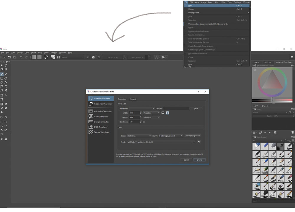 How To Draw Straight Line In Krita McLendon Inglacrievor1979
