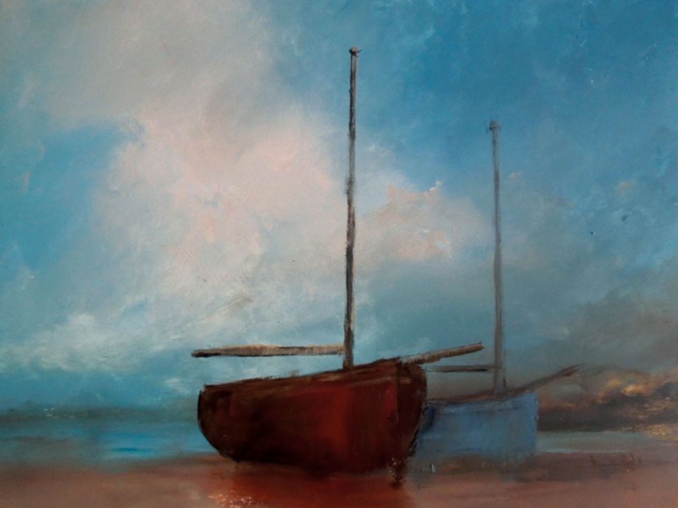 How to paint a seascape using oil paints | Creative Bloq