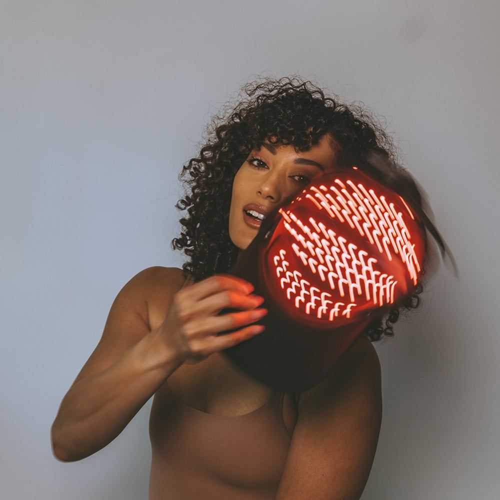 HigherDOSE LED Red Light Hat Review: Red Light Therapy I Can Wear Everywhere | Marie Claire