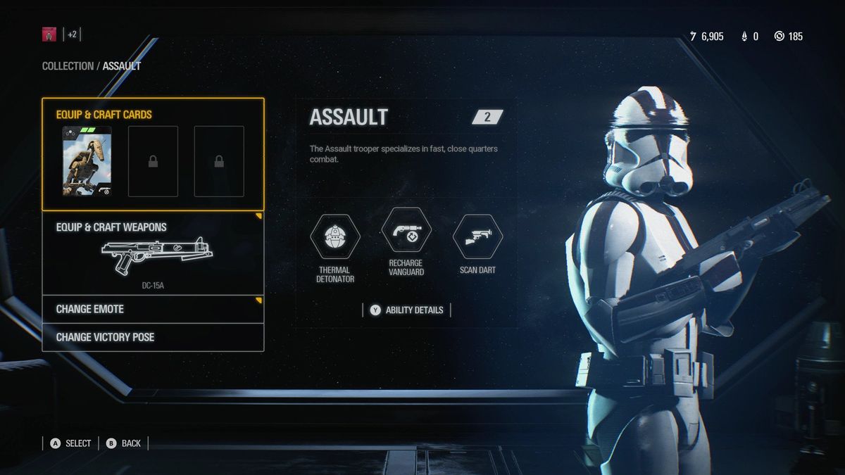Star Wars Battlefront 2 Star Card guide: list of class cards, abilities ...