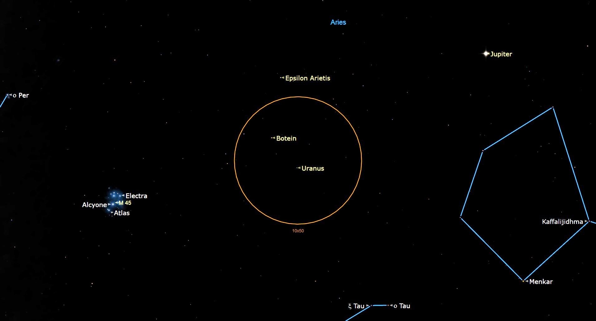 Hunt for Uranus tonight in a dark sky, thanks to November's new moon | Space