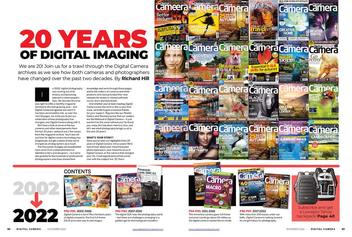Get 14 bonus gifts with the November issue of Digital Camera mag ...