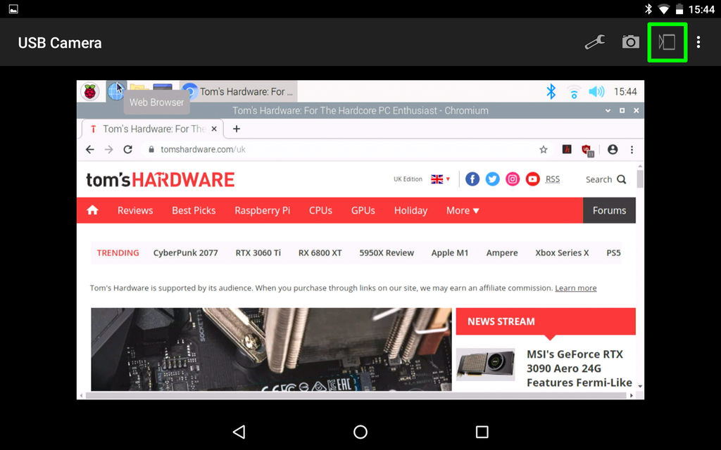 How to Use a Tablet as a Portable Raspberry Pi Screen | Tom's Hardware