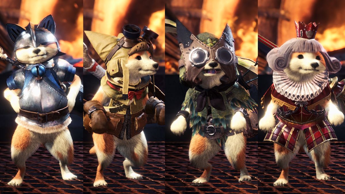 Turn Monster Hunter's cat pals into man's true best friend with the ...