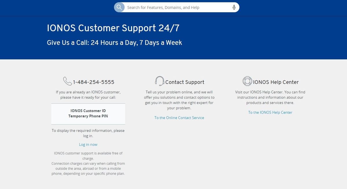 1&1 IONOS MyWebsite website builder review | Tom's Guide