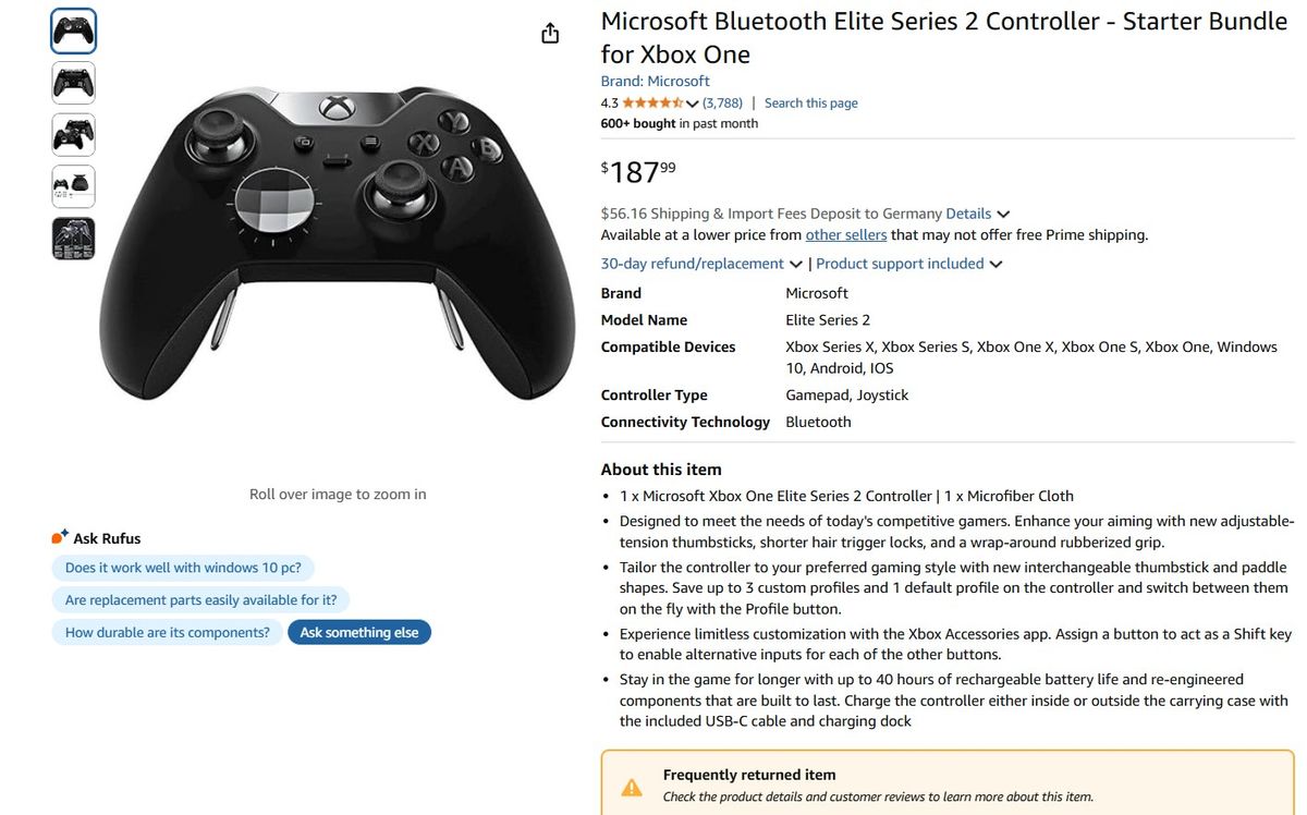 Amazon warns customers that this particular Xbox product is a ...