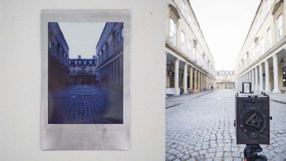 This wooden hand-crank camera might be the most fun I've ever used ...