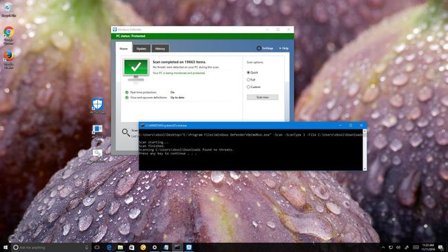 How to create shortcuts to start a Windows Defender scan on Windows 10 ...