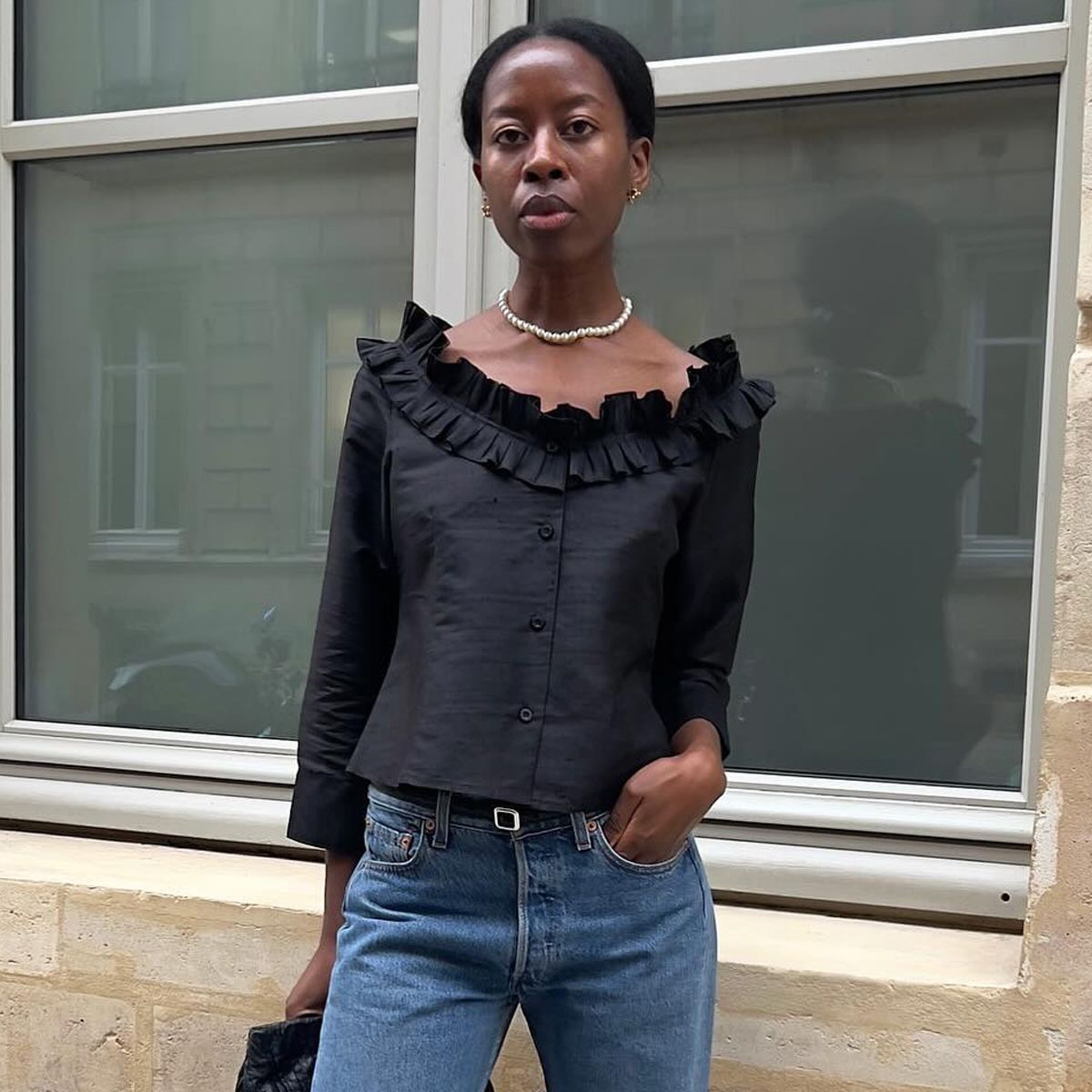 5 Blouse Trends That Make Jeans Outfits So Graceful | Who What Wear