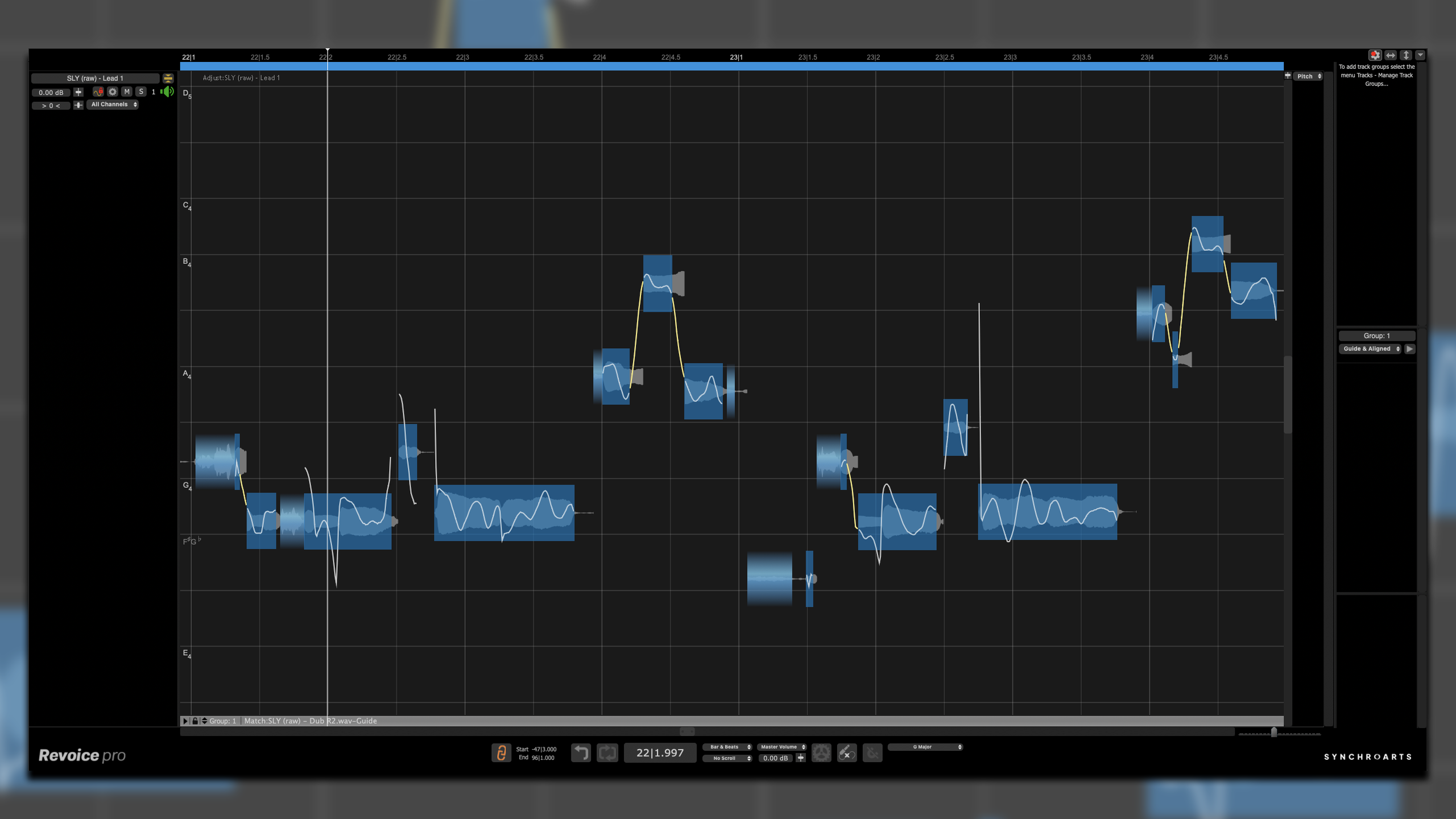 Synchro Arts' Revoice Pro 5 promises to make complex vocal editing easy ...