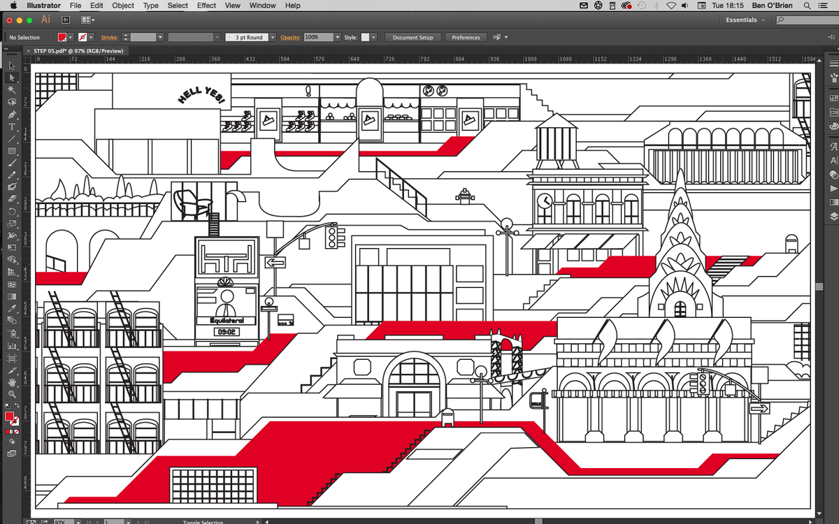 Create a busy city scene in Illustrator | Creative Bloq