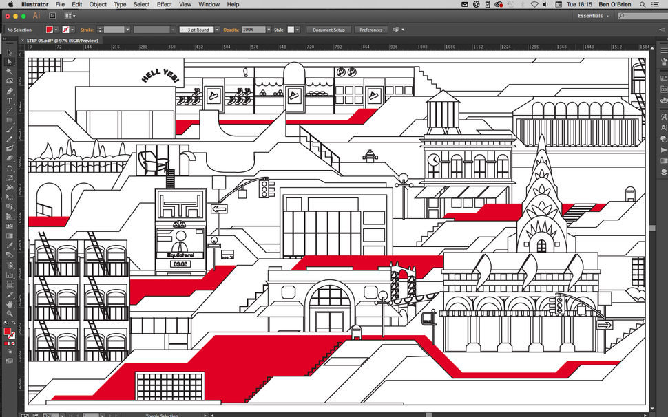 Create a busy city scene in Illustrator | Creative Bloq